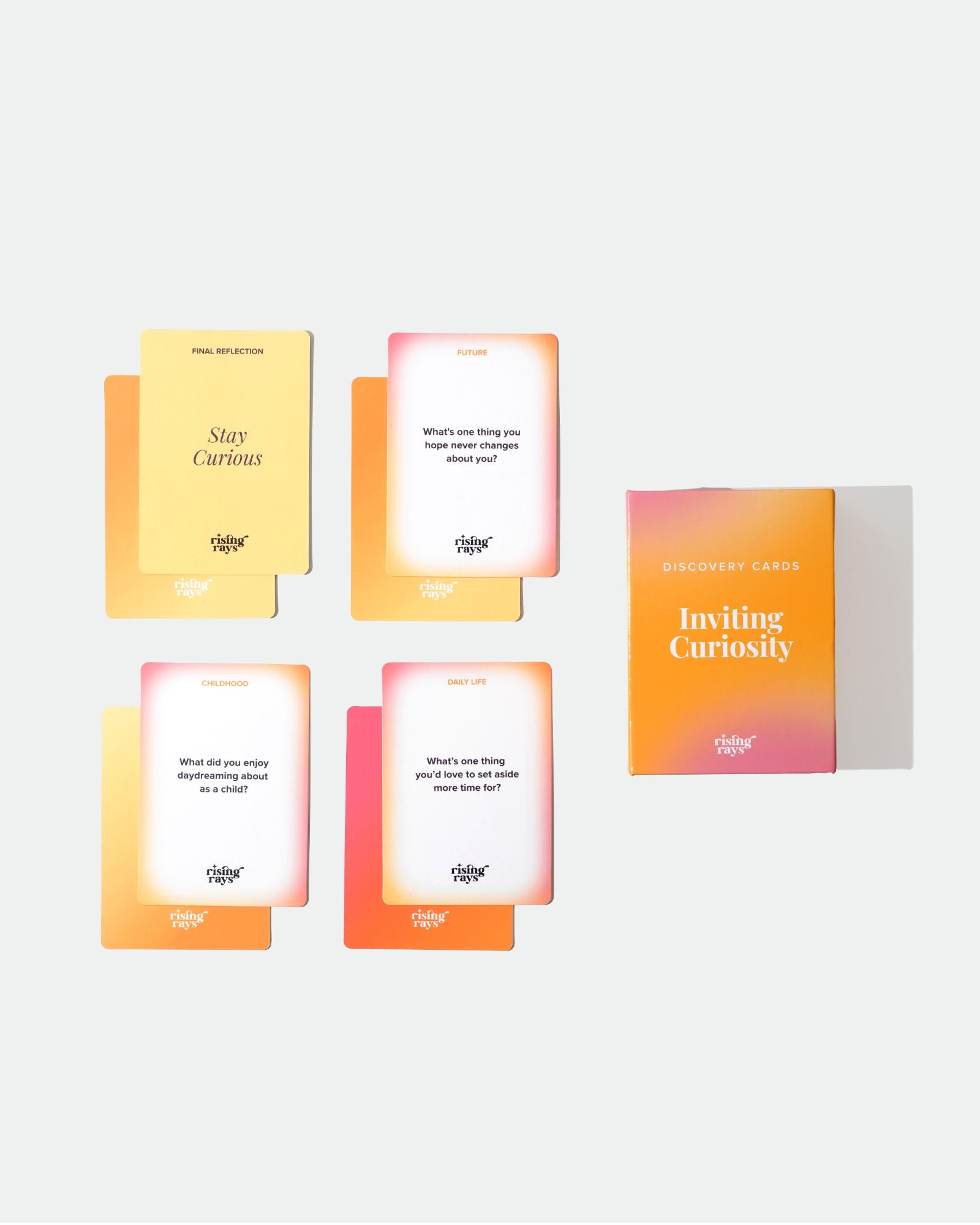 Inviting Curiosity Discovery Cards – Rising Rays